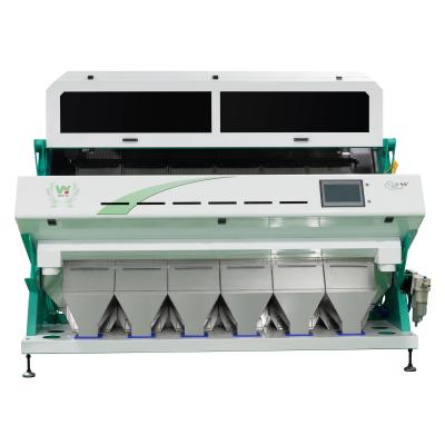 China 6 Chutes Multifunction Wenyao Color Sorter With NIR Camera Rust Protection for sale