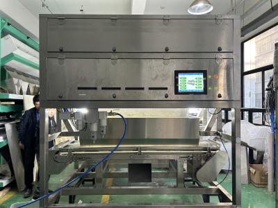 China Belt Type Optical Color Sorter Frozen Fruit Color Sorter For Strawberry Raspberry for sale