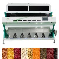 China Intelligent CCD Camera 6 Chute Kidney Bean Color Sorting Machine with Easy Operation for sale