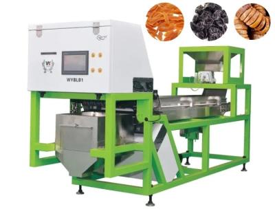 China Wenyao High Yield Dried Fruits Optical Sorting Machine Dried Peach Prunes Figs Color Sorter for Fruits Processing Industry for sale