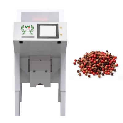 China Wenyao 4 Chute Automatic Red Chili Stem Removing Peppercorn Color Sorter Machine Bean Seed Separator and Chili Color Sorting Machine for sale