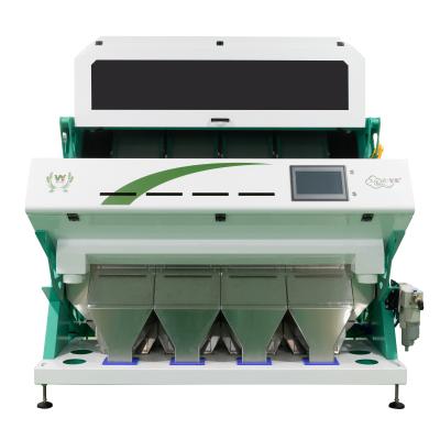 China Multi-Functional Grain Color Sorter with 4 Chutes, 5400 Pixel CCD Camera, and 12-inch Flexem Humanized Display for sale