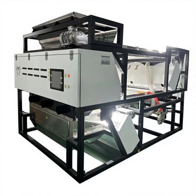 China High Precision Quartz Color Sorting Machine with 99.99% Accuracy and Double-Sided Camera Detection for Silica Sand Separation for sale