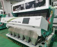 China 6 Chute Nuts Color Sorter LED Light  Self design high frequency ejectors for sale