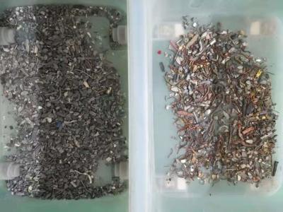 China Hochgeschwindigkeitsgurt einer/zwei Schichten CCD-Farbsortierer-für Mineralglaskupfer Alu zu verkaufen