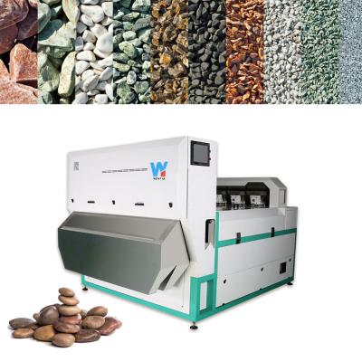 China High Output 8 Tons/H Ore Color Sorter With Conveyor Belt for sale