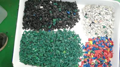 China PPS PET Plastic Color Sorter Machine Plastic Wrapping Machine With Feed Hopper for sale