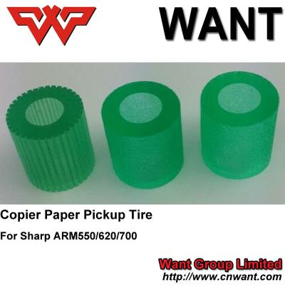 China Sharp Copier Spare Parts AR550 AR620 AR700 Copier Pickup Roller Tire For Sharp ARM550 620 700 for sale