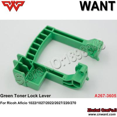 China A2673605 A267-3605 Green Toner Lock Lever for Ricoh AF1022 AF1027 AF2022 AF2027 AF220 AF270 Toner Supply Unit Cam Handle for sale