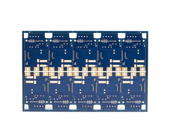 Custom Quick Turn PCB High TG 3mil Blue PCB Board Intelligent Security PCB