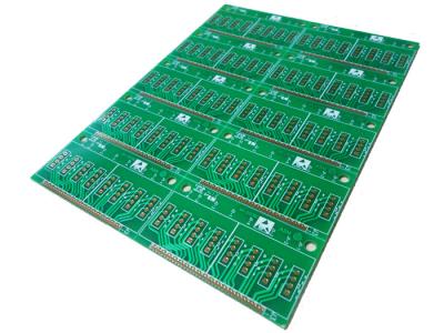 China 2 Layer Rigid PCB Power FR4 Flash Gold PCB For Automated Production Equipment for sale