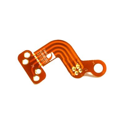 China 2 laag flexibel printed circuit PCB EING 0,12 mm dunne flexibele pcb met PI en coverlay Te koop