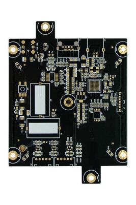 China Black Solder Mask Hochfrequenzbrett für die Testmethode Fliegende Sonde Test 1,2 mm Dicke zu verkaufen