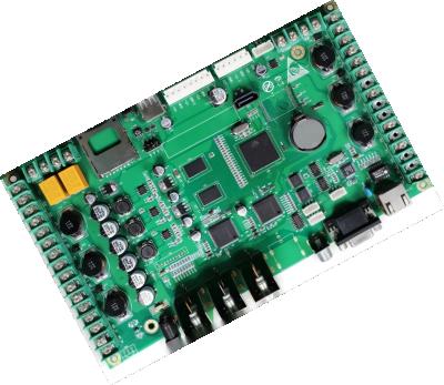 China Customized Circuit Card PCBA FR4 Tg135 Green board with 1.6mm LF HAL for sale