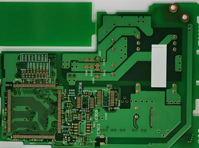 China Copper PCB with Hole Plug Soldermask Technology 0.1mm/0.1mm Min. Line Width/Spacing for sale