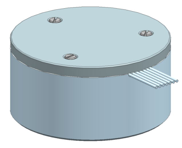 Fizoptika VG1703 Fiber Optic Gyroscope dimensional drawing