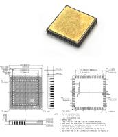 China MGZ318HC-A1 MEMS Angular Rate Sensor Chip for UAV Flight Control System for sale