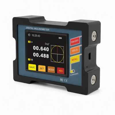 China Dual Axis Digital Inclinometer with 0.001° Resolution, ±30° Measurement Range and 64 True Color Night Vision LCD for sale