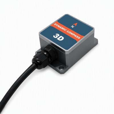 China Digital Compass Sensor with 0.8° Heading Accuracy and RS232/RS485/TTL Output for Navigation Systems for sale
