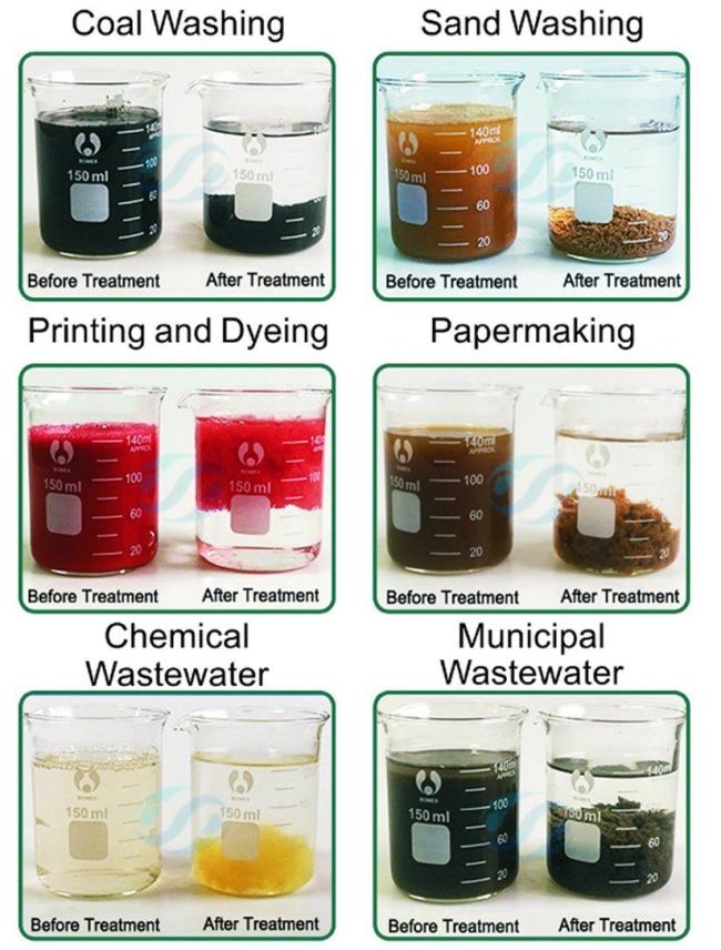 High Molecular Weight PAM Waste Water Treatment Chemical Flocculants