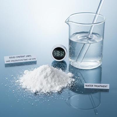 China Anionic Polyacrylamide PAM Flocculant in Powder Form with Solid Content >=88% and Fast Dissolution Time <=40 Min for Water Treatment for sale