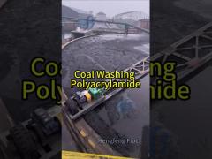Application du polyacrylamide dans le floculant de polymère pam de l‘usine de lavage du charbon