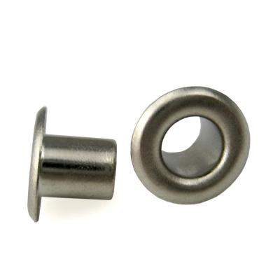 China Steel Custom Make 18-8 Flat Head Copper Semi Tubular Rivet with RoHs Certificate for sale