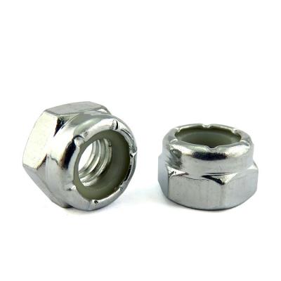 Cina M1-M16 in acciaio inossidabile a misura di acciaio al carbonio Hex Blue Nylock Insert Nut in vendita