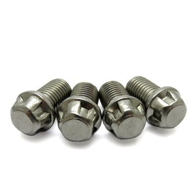 China JIS Standard ZINC Finish CNC Turning Lathe Machining Stainless Steel Fasteners Bolt for sale