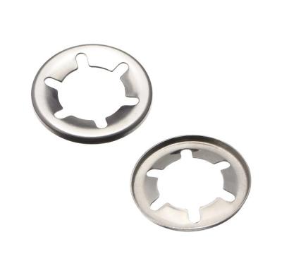 China Betrouwbaarheidstest M3 M5 M6 304 Roestvrij staal Interne tand Star Lock Washer ZINC Afwerking for sale