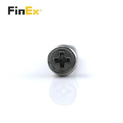 Cina Capo coppa Phillips in acciaio inossidabile personalizzato M2 Step Shoulder Screw con certificato RoHs in vendita