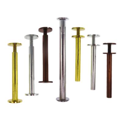 중국 미트릭 측정 시스템 시카고 나사 구리 십자 및 평면 머리 결합 머리 포스트 리벳 판매용