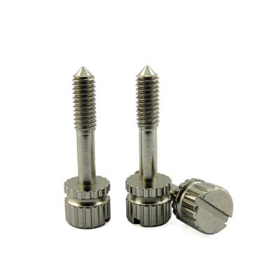 중국 맞춤형 길이 M3 스테인리스 스틸 슬롯 뭉클 헤드 캡티브 엄지 손가락 나사 판매용
