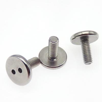 China HEX Custom aço inoxidável 304 Olho de serpente cabeça grande parafuso antirrobo 15mm-180mm comprimento à venda