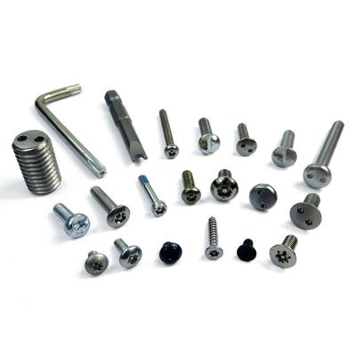 China HEX Custom aço inoxidável 304 Olho de serpente cabeça grande parafuso antirrobo 15mm-180mm comprimento à venda