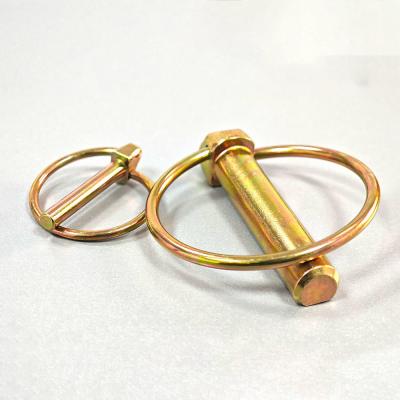 China Kohlenstoffstahl Gelb O-Ring-Sicherheitsspangen für Federspangen zu verkaufen