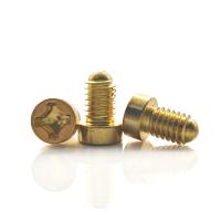 Quality Plain Finish Brass Cross Recessed Special Screw Customized With Non Standard for sale