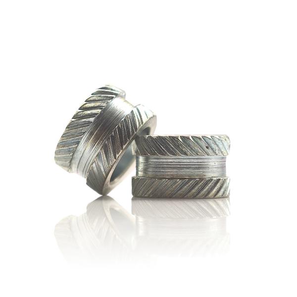 Quality Stainless Steel Passivated M3 Heat Set Inserts High Accuracy with RoHs for sale
