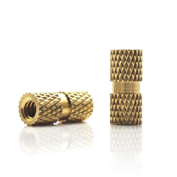 Quality Customizable Threaded Insert Nut Easy Installation Brass Wood Insert Nut for sale