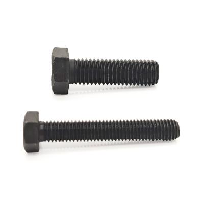 Cina Acciaio inossidabile 8.8 Hex Bolt M8/M10 Semi-Thread IATF 16949 Lunghezza certificata 1mm-500mm Nero zincato per industria in vendita