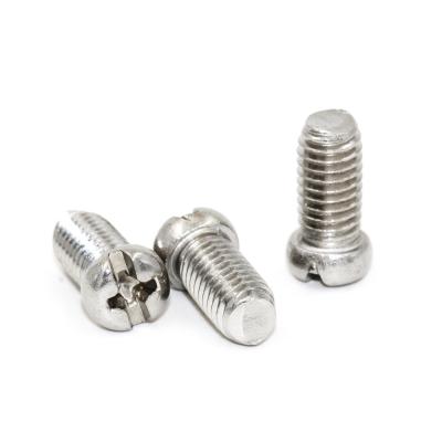 China A2-70 Stainless Steel Round Head Phillips Precision Screw M1.6/M2/M2.5 Micro Size for Electronics for sale