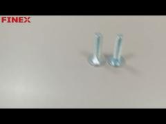 Custom Carbon Steel Zinc Plated Flat Head Carriage Bolts