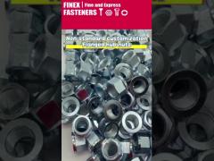 Nuca hexagonal de acero inoxidable M16 grado 8.8 personalizada para maquinaria de construcción
