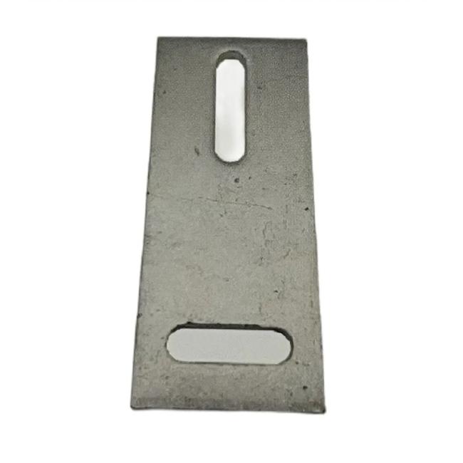 Silver anodized aluminum curtain wall embedded parts