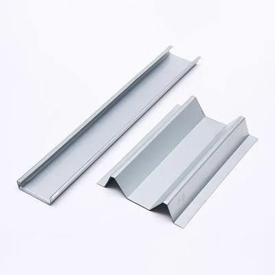 China Solar Mounting M Shape Water Channel Anodized With Installation And Anti Slip Design for sale