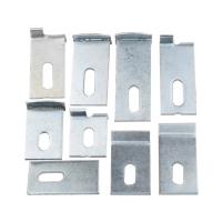 China Silvery 90 Degree Corner Curtain Wall Anchors Code With Enhanced Durability for sale