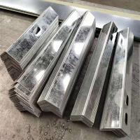 China ISO9001 Silvery Class A Fireproof Rock Wool Fixed Wall Bracket Right Angle for sale
