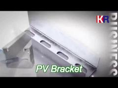 Wind Resistant Solar Panel Mount Brackets For Framed And Frameless Modules