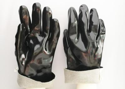 China Handschoenen van de schurings de Bestand Op zwaar werk berekende Kaphandschoen, Geïsoleerd pvc-Handschoenen Open Manchet Te koop