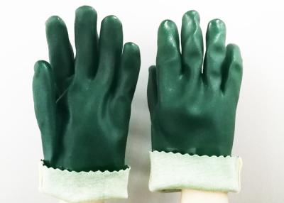 Cina Rivestimento sabbioso dei guanti rivestiti resistenti del PVC con la vita lunga della presa extra in vendita